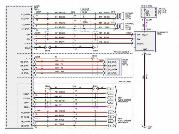 1997 Ford Ranger Radio Wiring Diagram