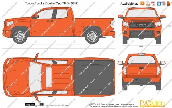 Toyota Tundra Blueprints