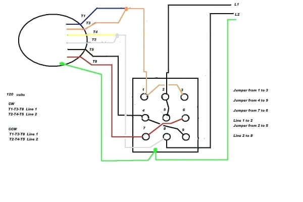 Capacitor Start Capacitor Run Motor Wiring Diagram
