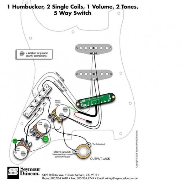Fender Fat Strat Wiring Diagram
