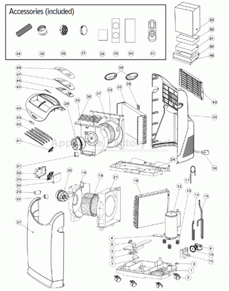 Friedrich P09a Parts | Car Wiring Diagram