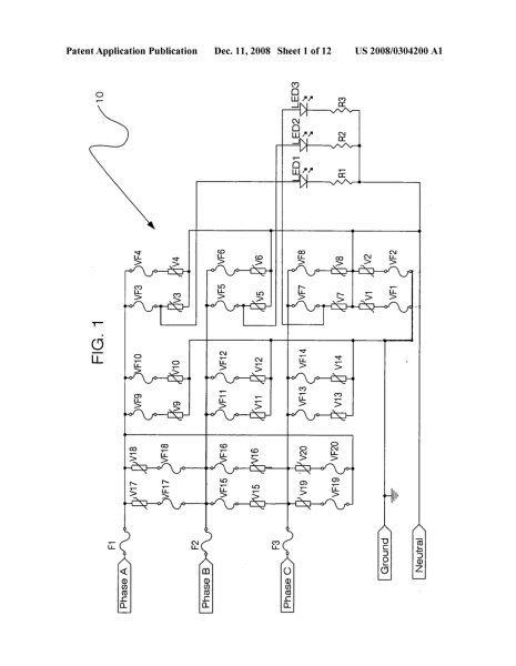 Surge Suppressor Circuit Diagram
