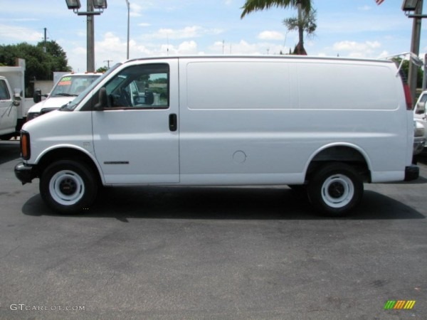 Summit White 2000 Gmc Savana Van 2500 Cargo Exterior Photo | Car Wiring ...