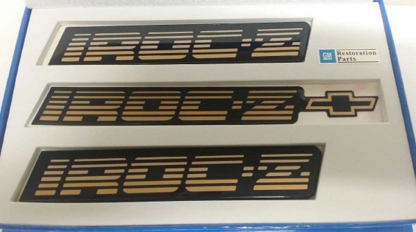 89 Iroc Z Parts