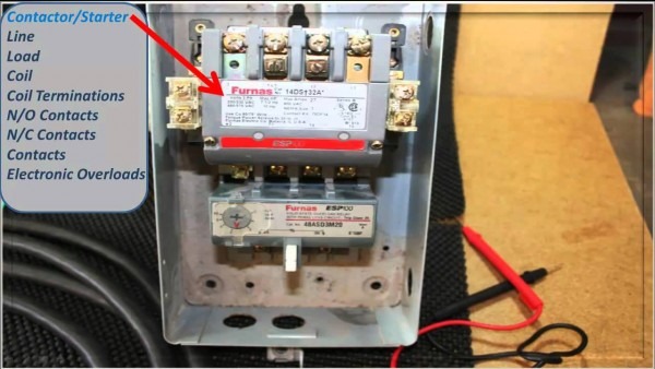 Basic Contactor Starter Components | Car Wiring Diagram