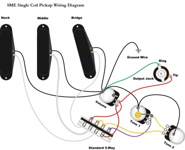Single Coil Wiring Diagram