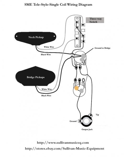Single Coil Wiring Diagram