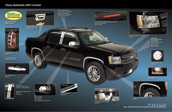 Chevy Avalanche Parts Catalog