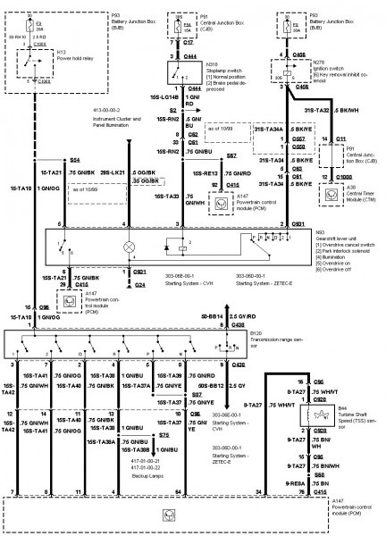2002 Ford Focus Wiring Diagram