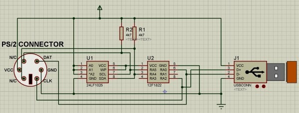 Ps2 Keyboard Wiring