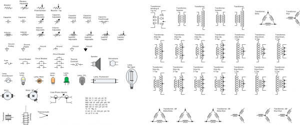 Visio Circuit Shapes