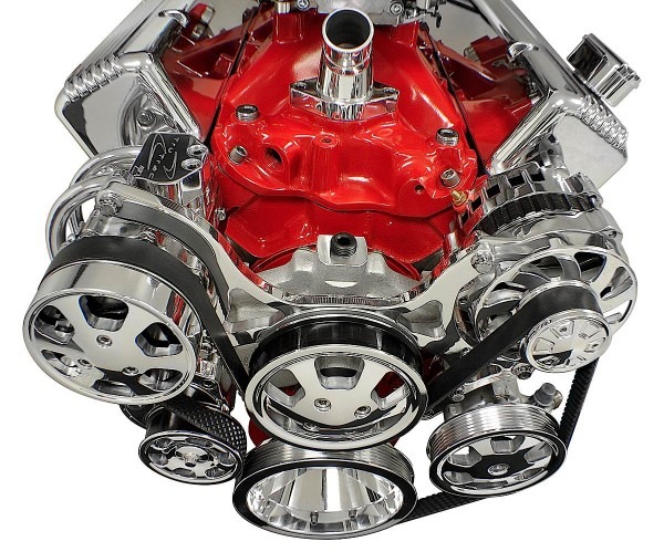 Small Block Chevy Serpentine Belt Conversion