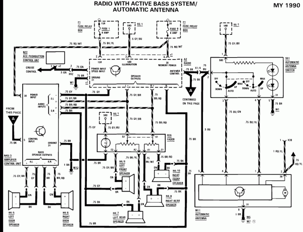 Mercedes Radio Wiring Color Codes