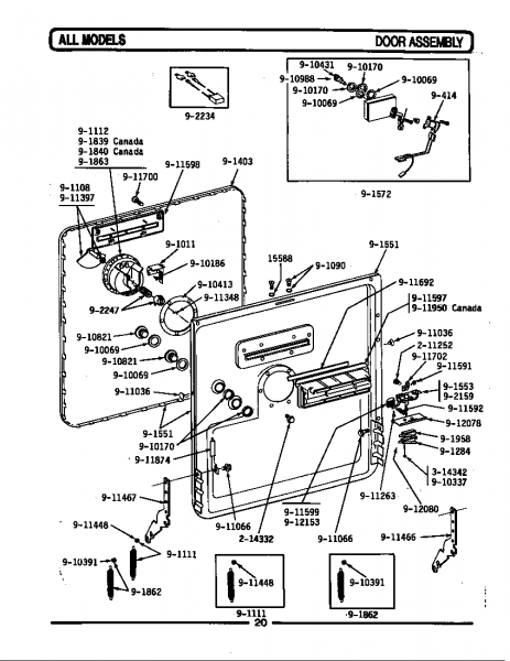 Elegant Maytag Dishwasher Parts Diagram Gallery