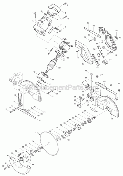 Makita Ls1013 Spares