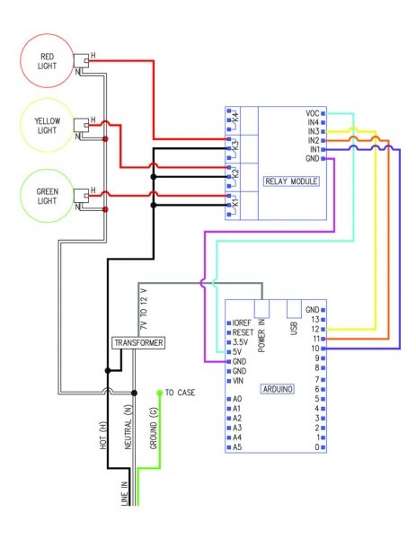 Stop Light Circuit