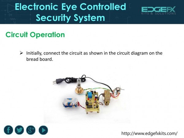 Electronic Eye Circuit Diagram