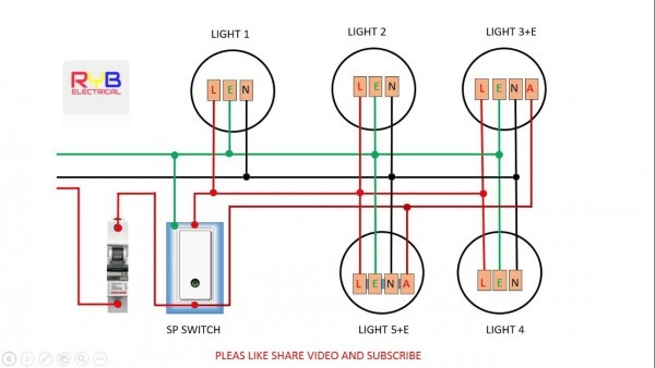 Emergency Light Switch Wiring Diagram! | Car Wiring Diagram