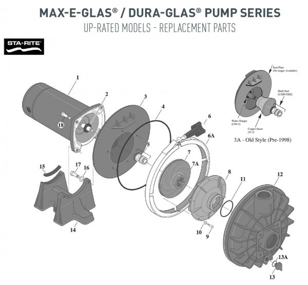 Sta Rite Pump Parts Diagram