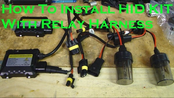 How To Install Hid Kit Light With Relay Harness | Car Wiring Diagram