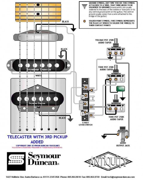 Guitar Wiring Diagrams 3 Pickups