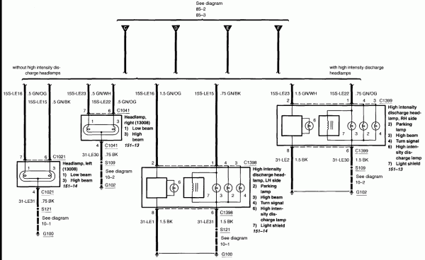 Ford Focus Mk1 Wiring Diagram » Diagram Board