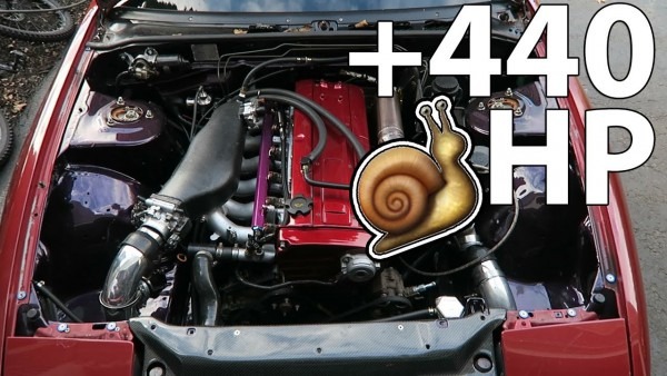 240sx Engine Bay