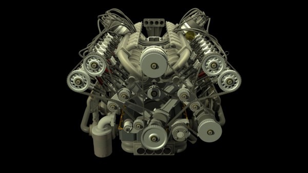 W16 Engine Block