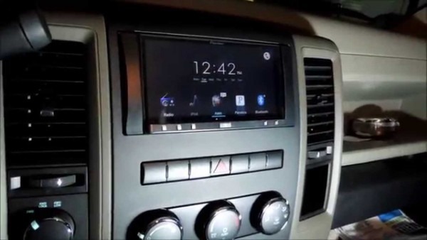 How To Install A Aftermarket Head Unit Stereo Radio In A Dodge Ram ...