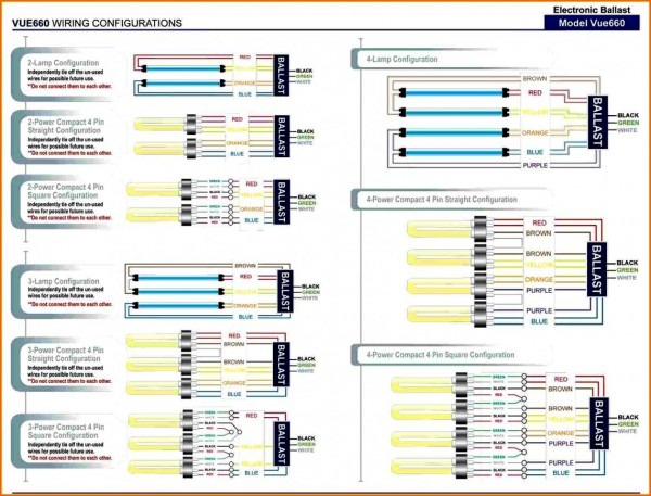Philips Ballast Wiring Electronic Ballast Wiring Diagram Phi