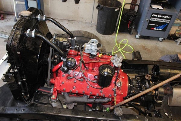 1949 Ford Engine
